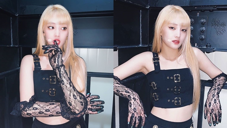 Gi Dles Minnie Is Gorgeous With Blonde Hair And Fans Are Loving It Kpopmap